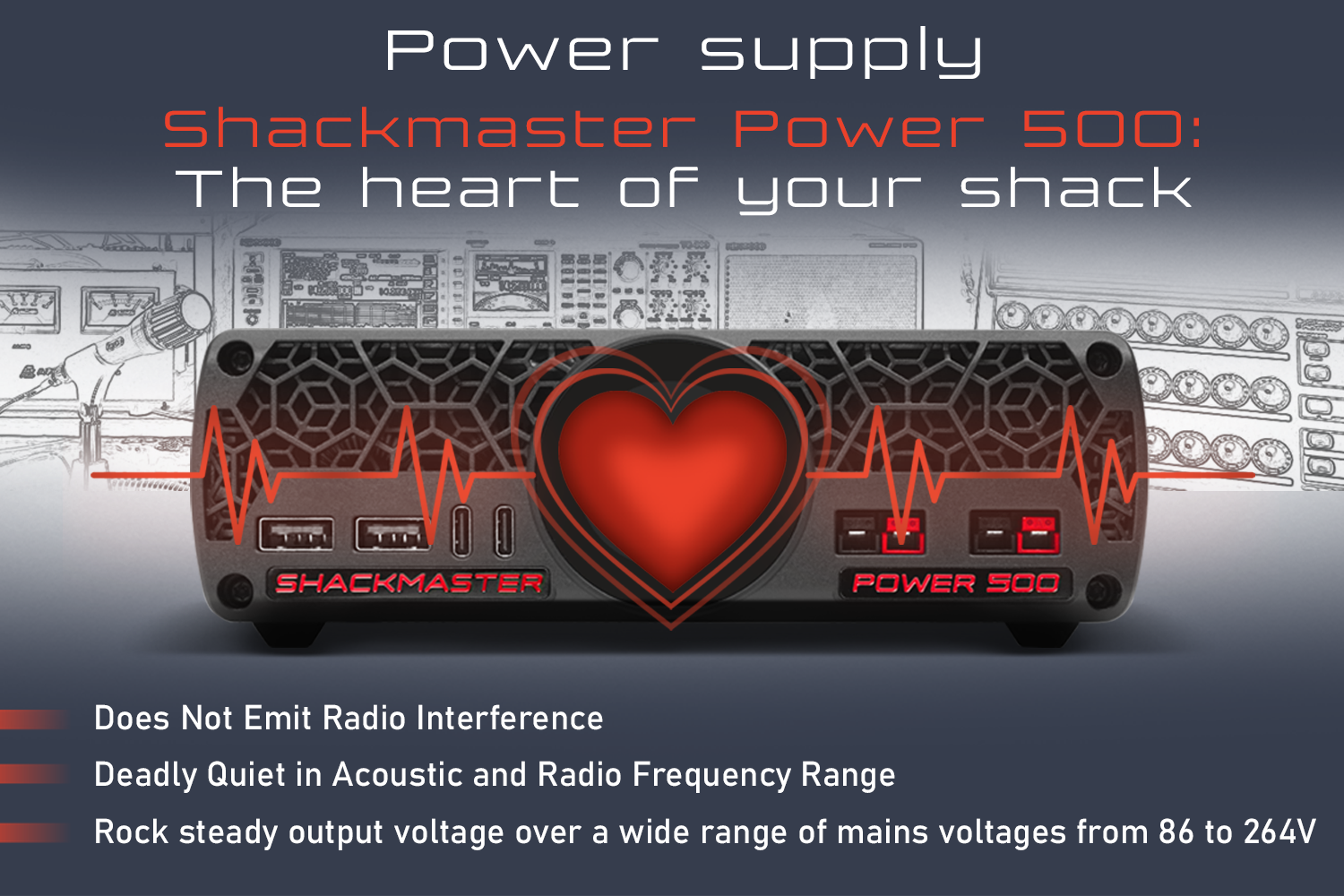 Shackmaster Power 500: With Passion for Radio