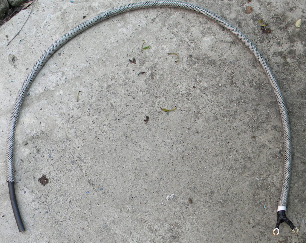 Designing the quarter-wave coaxial braid stub to achieve symmetry in ...