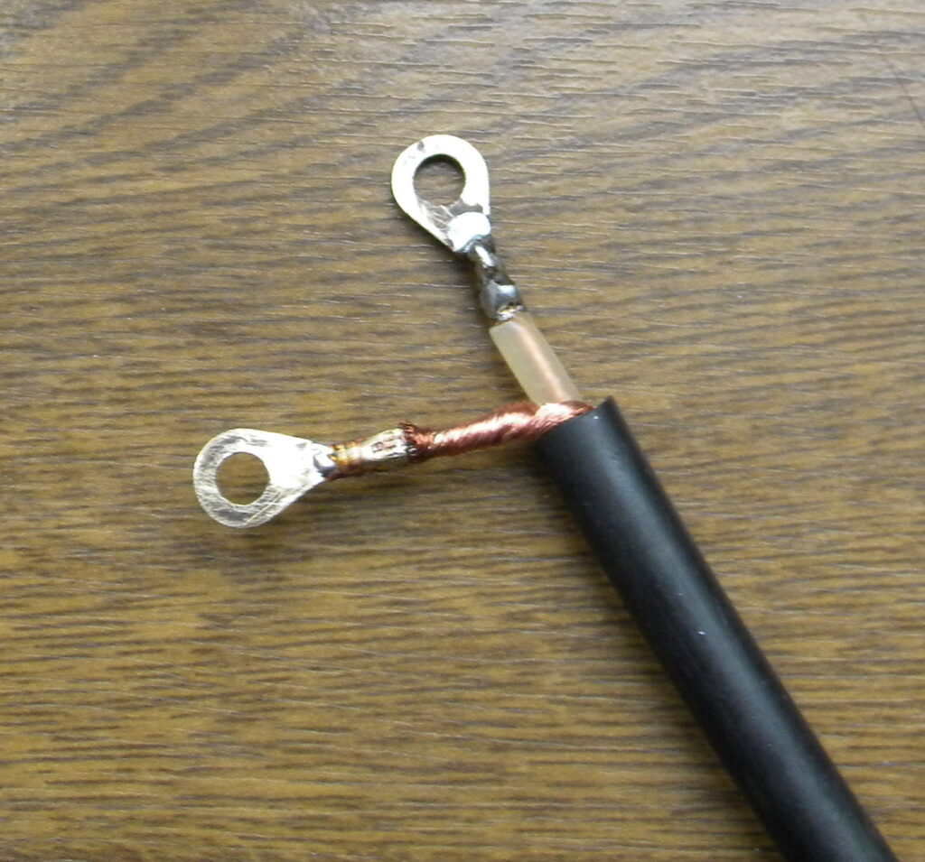 Designing the quarter-wave coaxial braid stub to achieve symmetry in ...